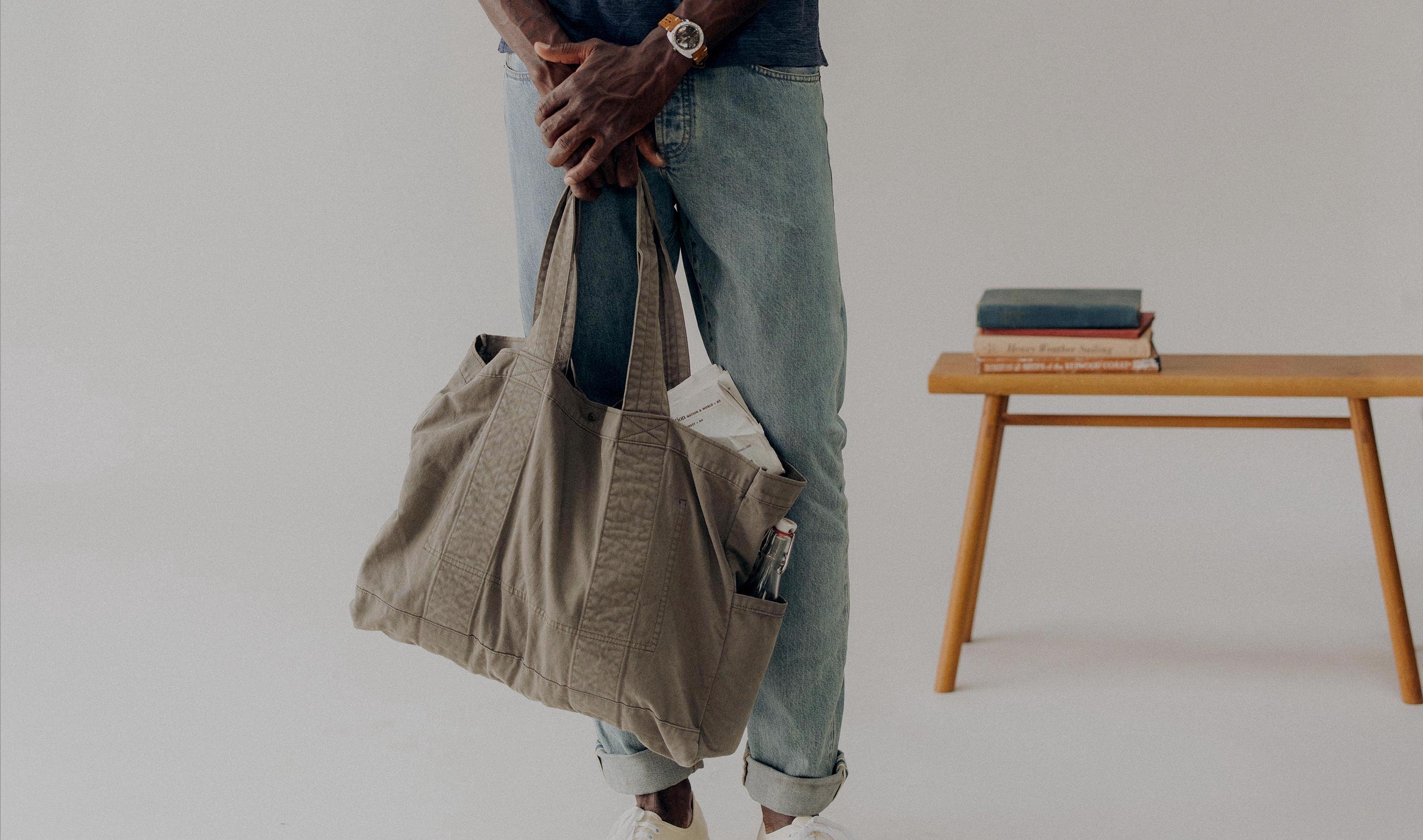 The Foundation Tote - Men's Tote Bags | Taylor Stitch