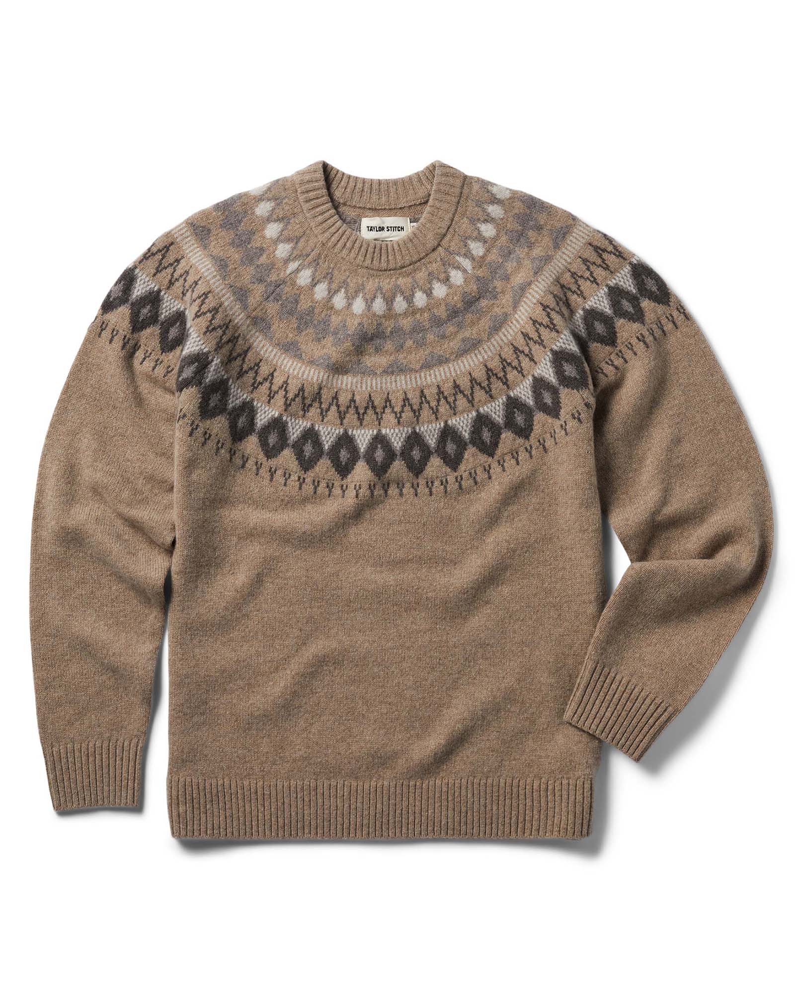 The Magnus Sweater in Natural | Taylor Stitch - Classic Men’s Clothing