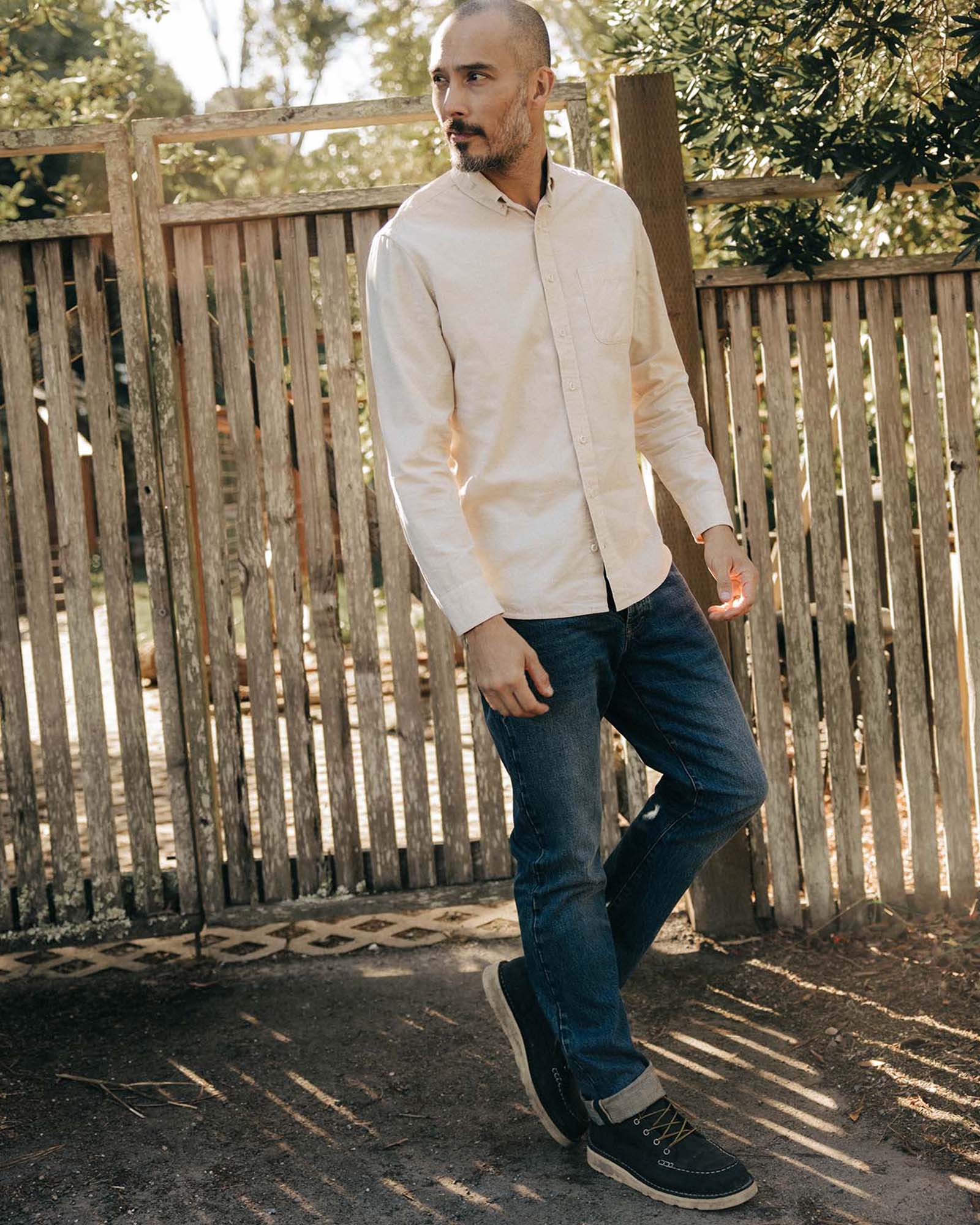 The Jack in Heather Oat Pincord | Taylor Stitch - Classic Men’s Clothing