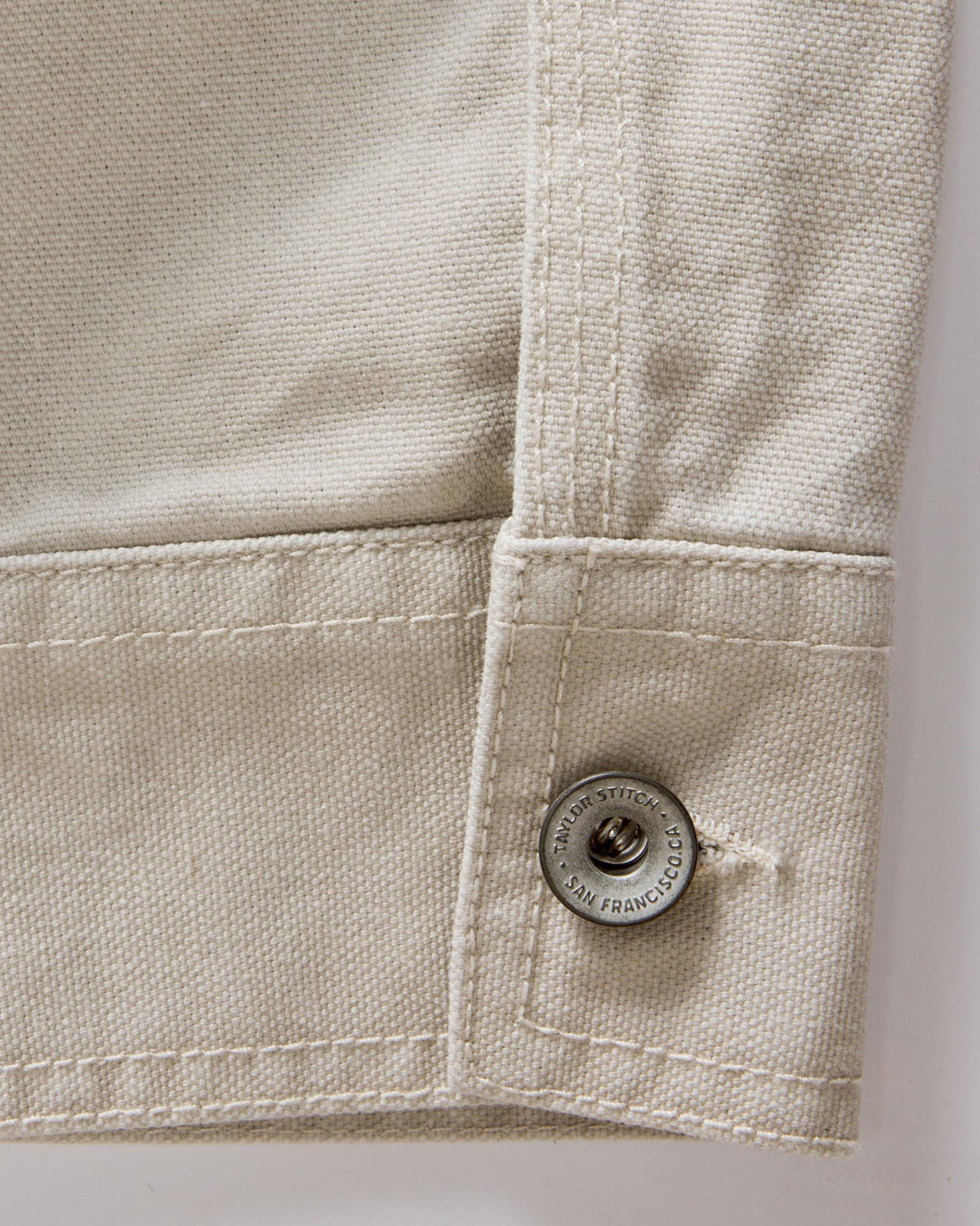 The Shifter Jacket in Stone Pigment Canvas | Taylor Stitch