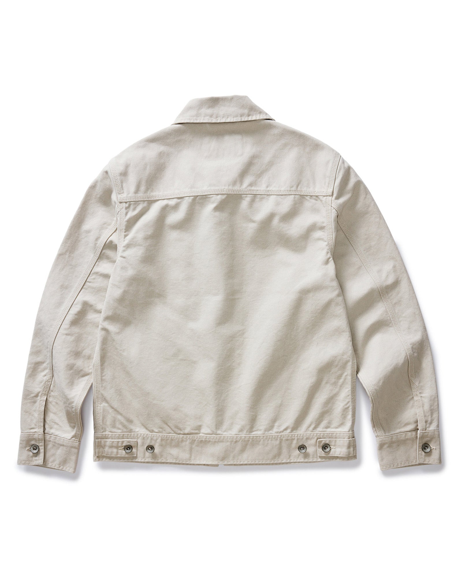 The Shifter Jacket in Stone Pigment Canvas | Taylor Stitch