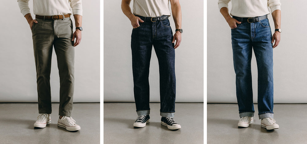 Slim Fit vs. Straight Fit Pants - Find Your Fit | Taylor Stitch Journal