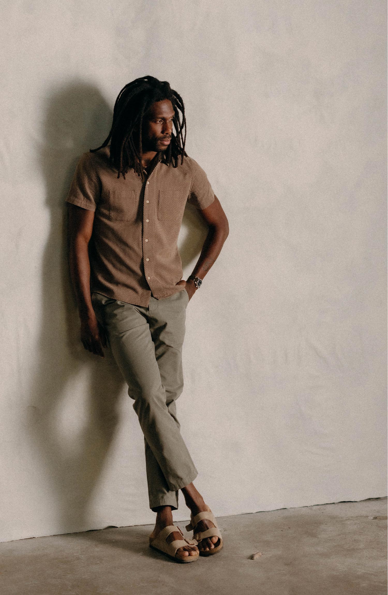 The Conrad Shirt in Cocoa Dobby | Taylor Stitch - Classic Men’s Clothing