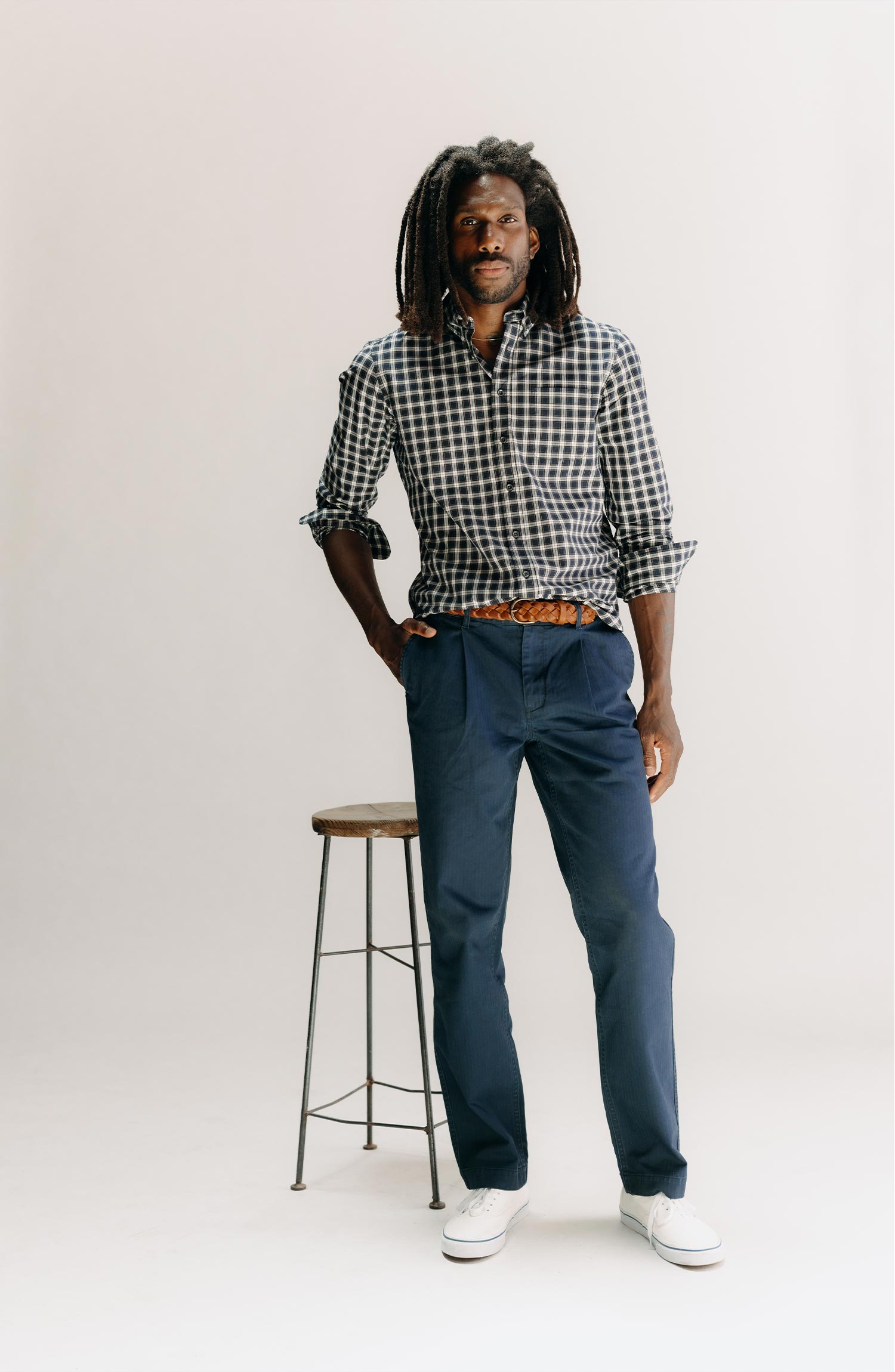 The Jack in Deep Blue Plaid | Taylor Stitch - Classic Men’s Clothing