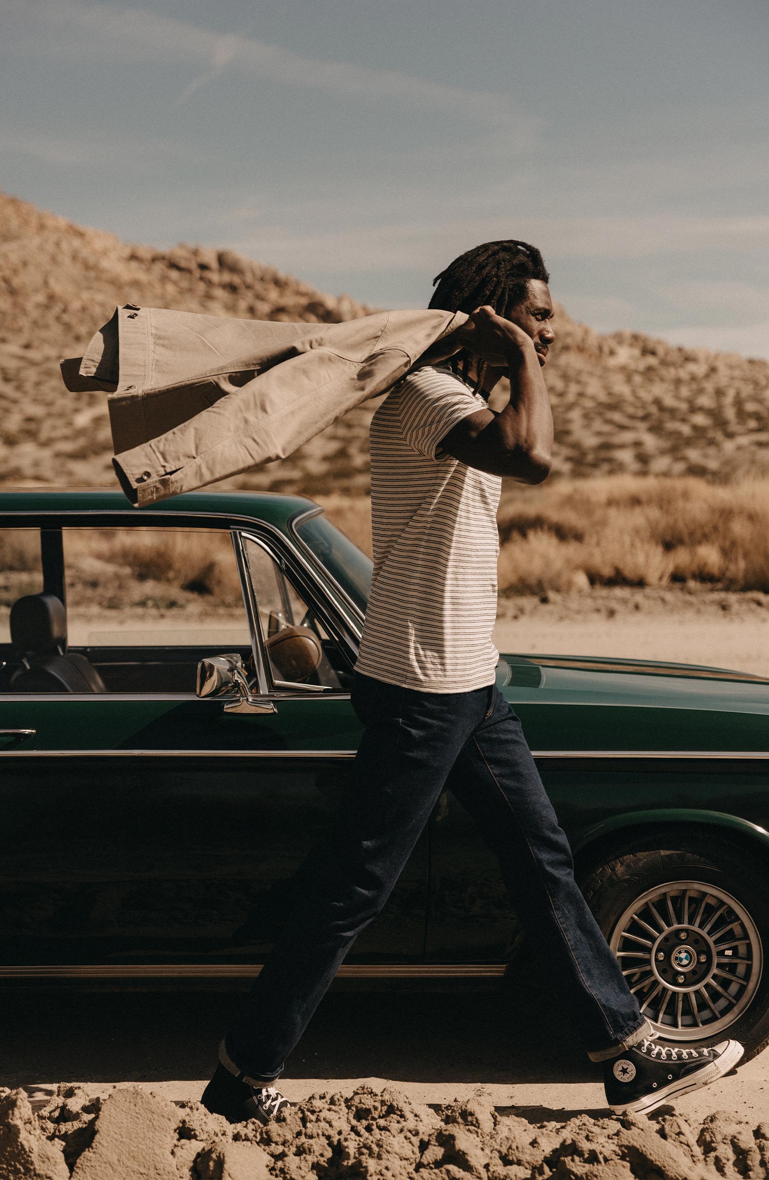 The Shifter Jacket in Baked Soil Canvas | Taylor Stitch