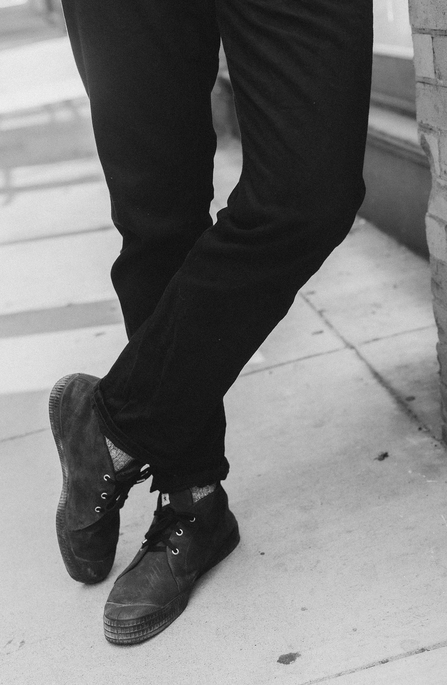 The Slim Jean in Rigid Black Organic Selvedge | Taylor Stitch