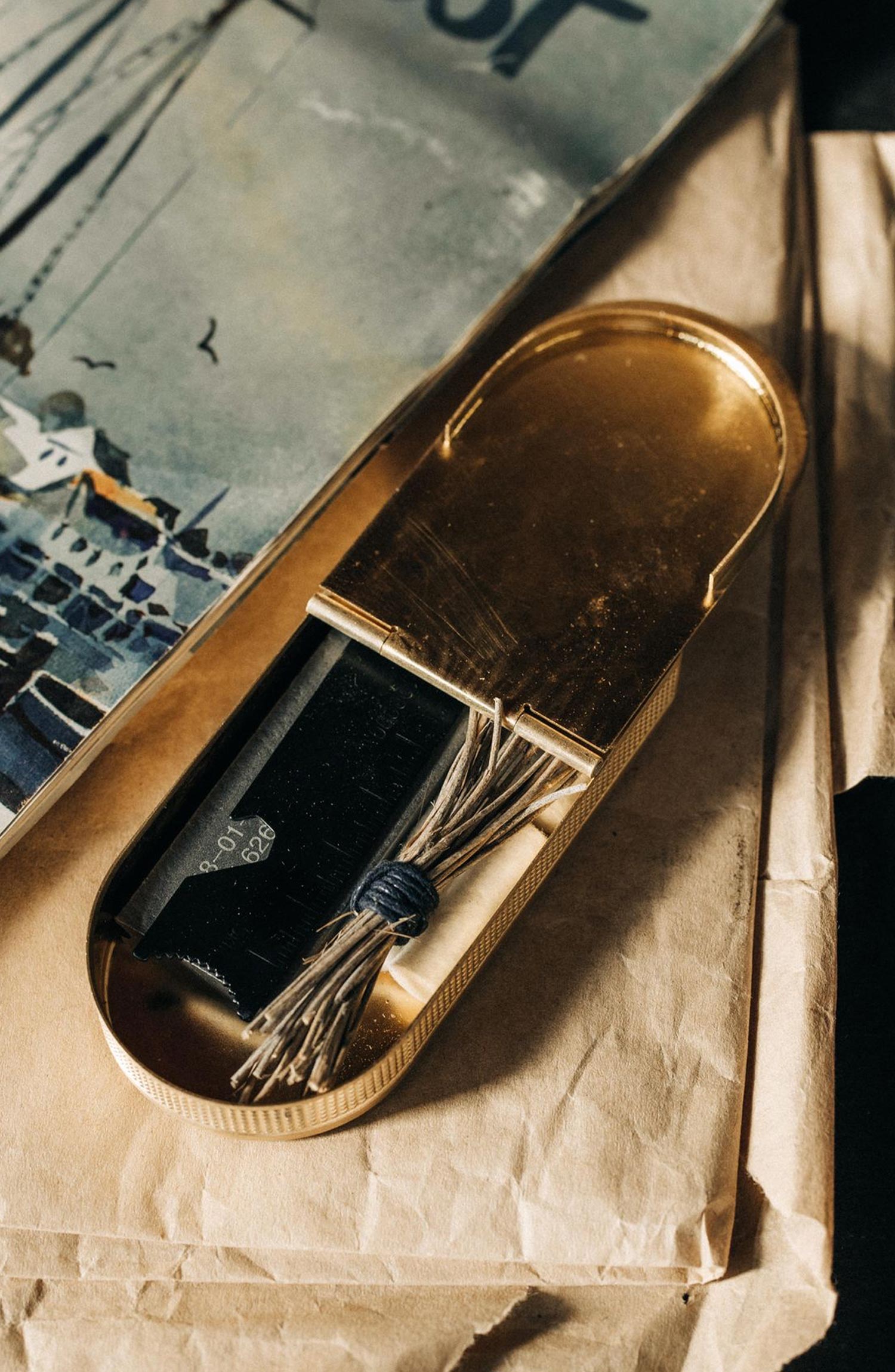 The Tinder Box in Brass | Taylor Stitch - Classic Men’s Clothing