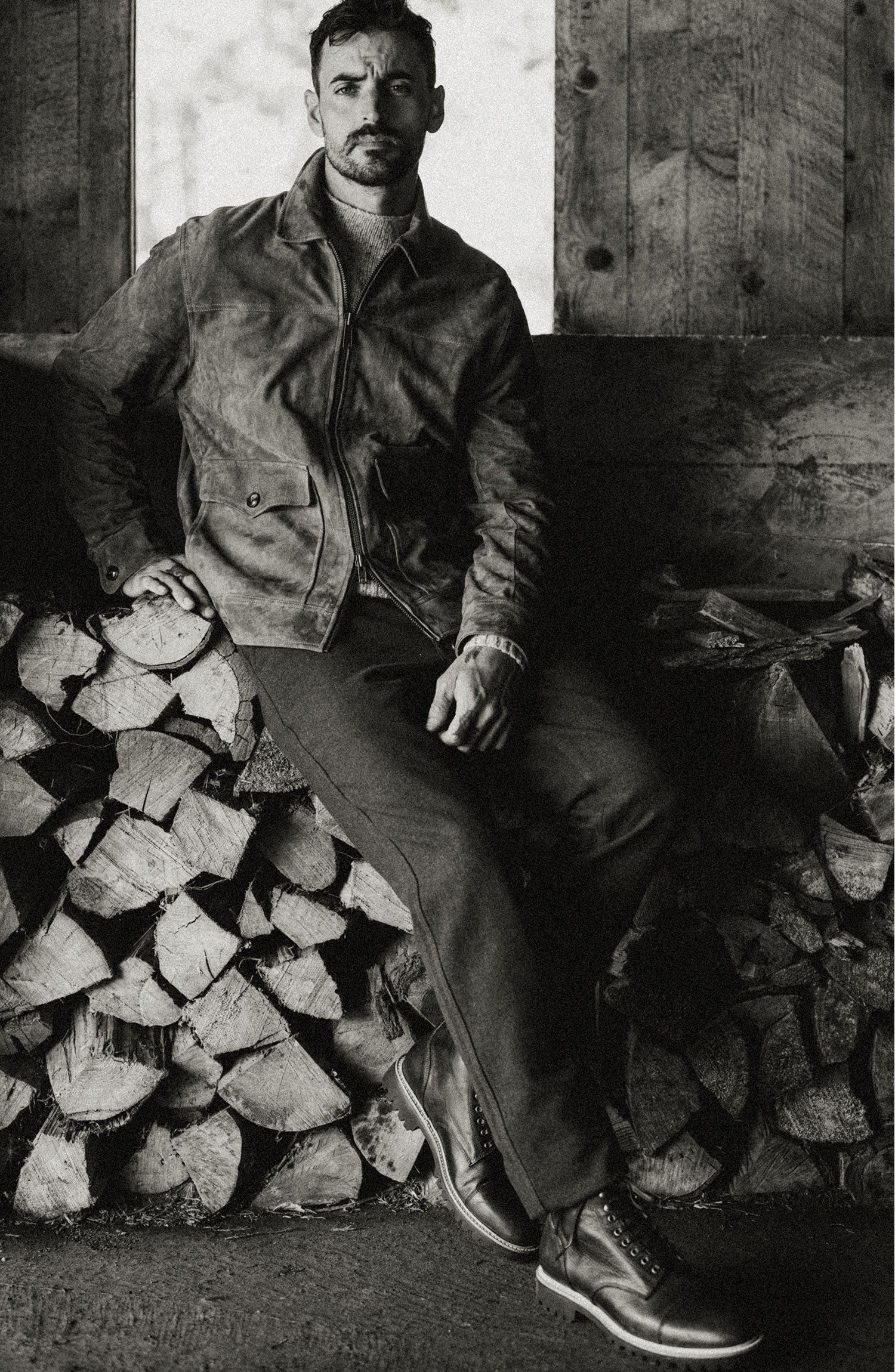 The James Suede Jacket in Vintage Tan | Taylor Stitch