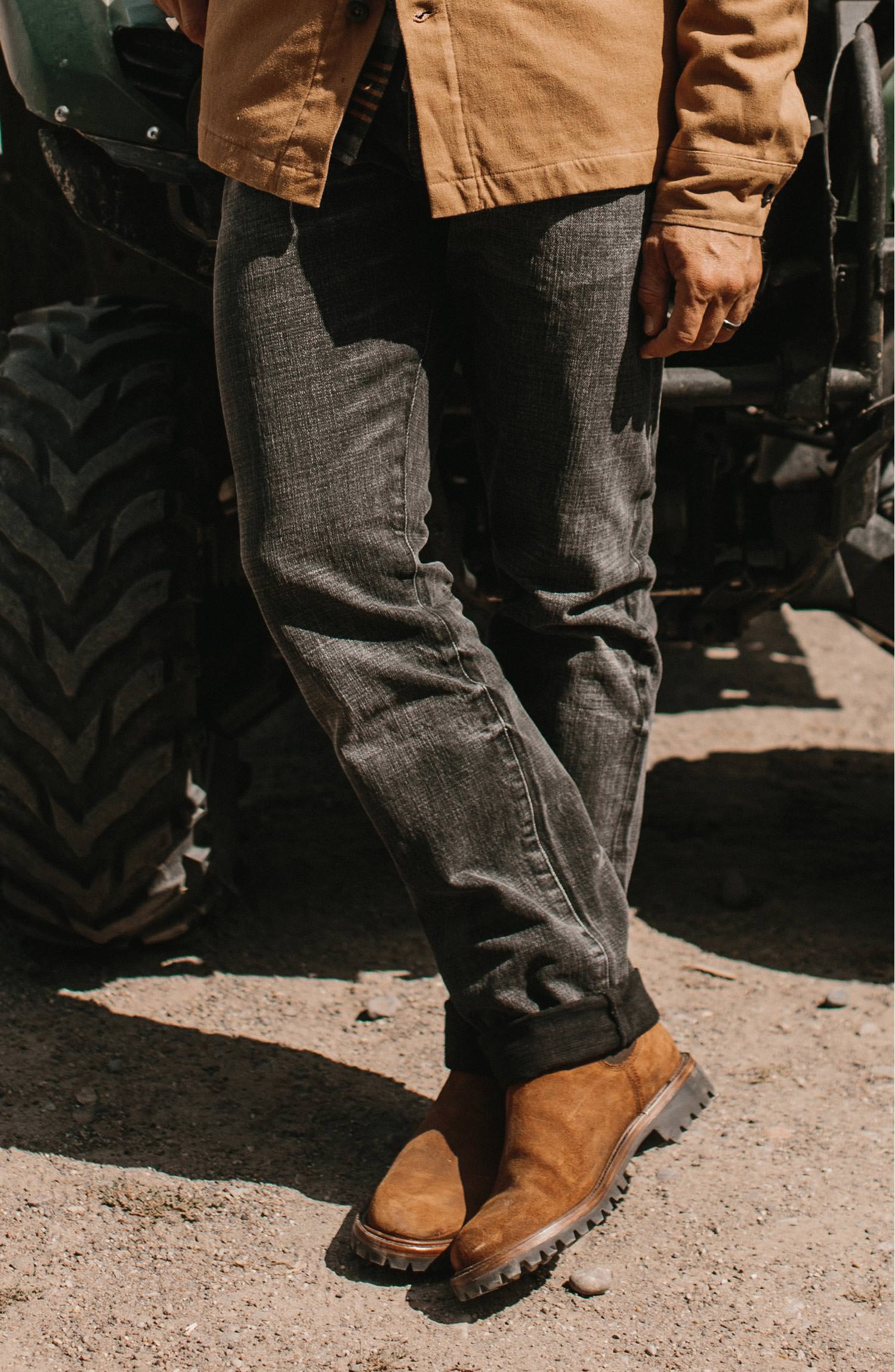 The Ranch Boot in Redwood Waxed Suede | Taylor Stitch