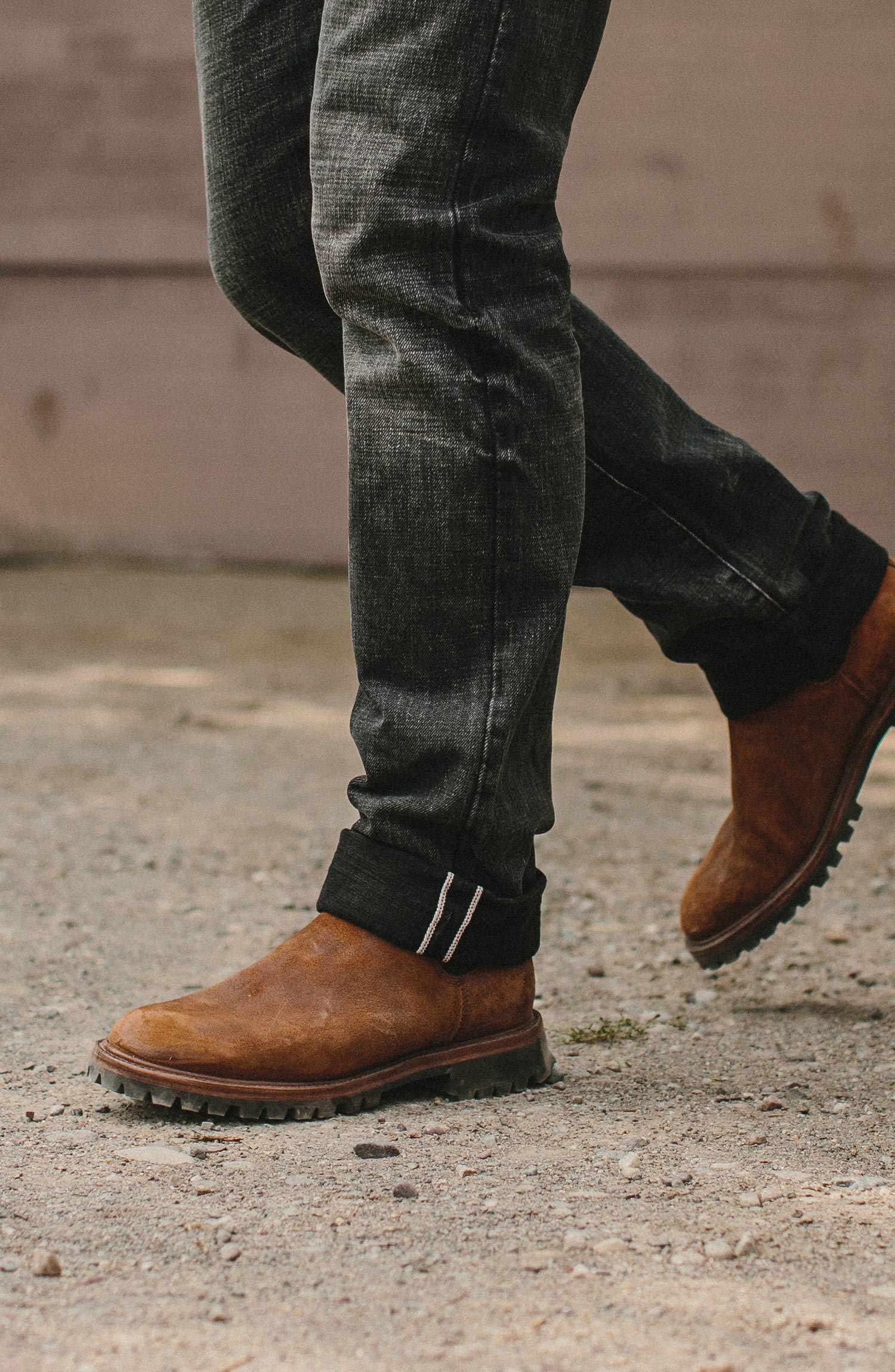 The Ranch Boot in Redwood Waxed Suede | Taylor Stitch