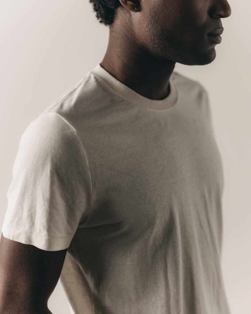 The Cotton Hemp T-Shirt in Natural - Men's Tees | Taylor Stitch