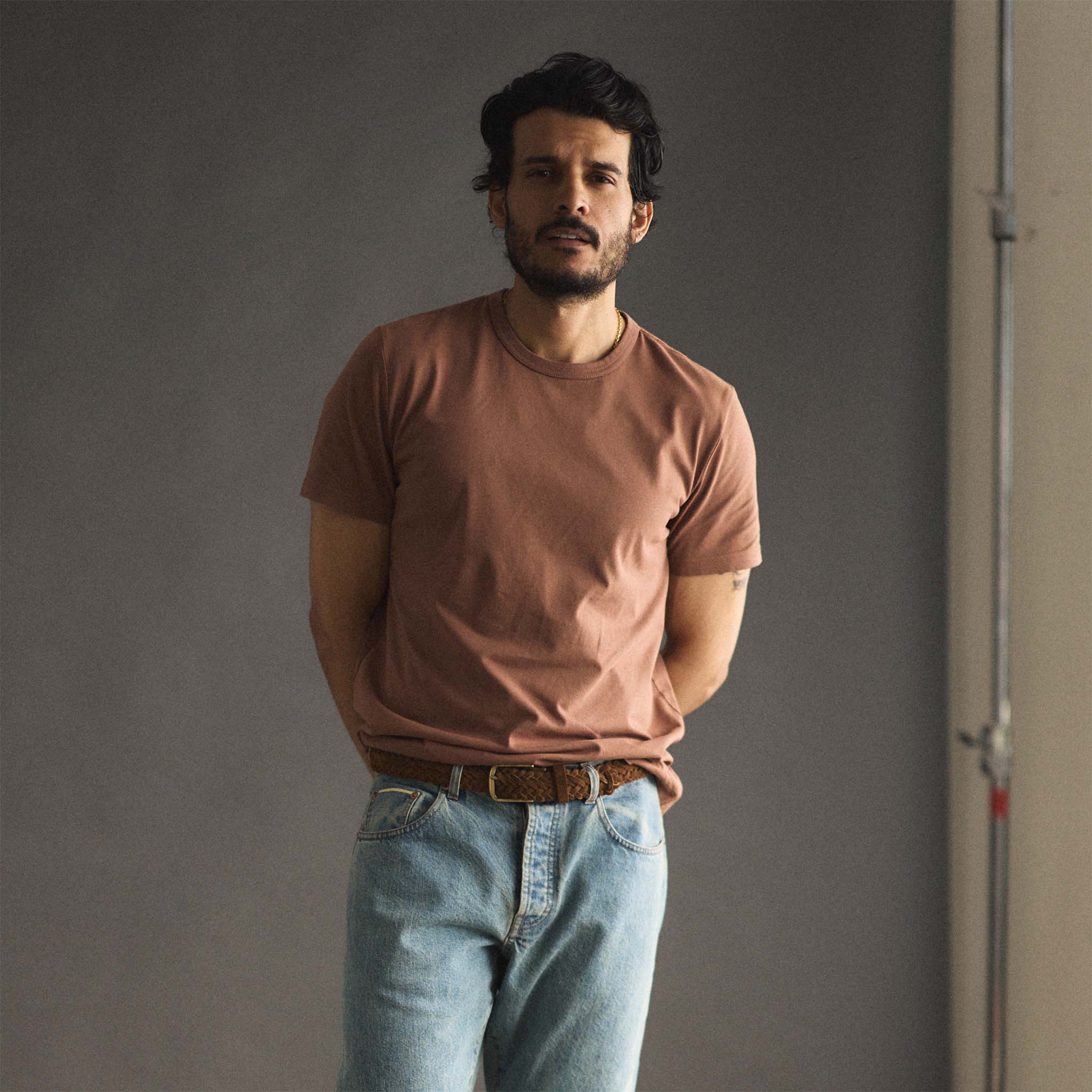 The Organic Cotton T-Shirt in Faded Brick | Taylor Stitch