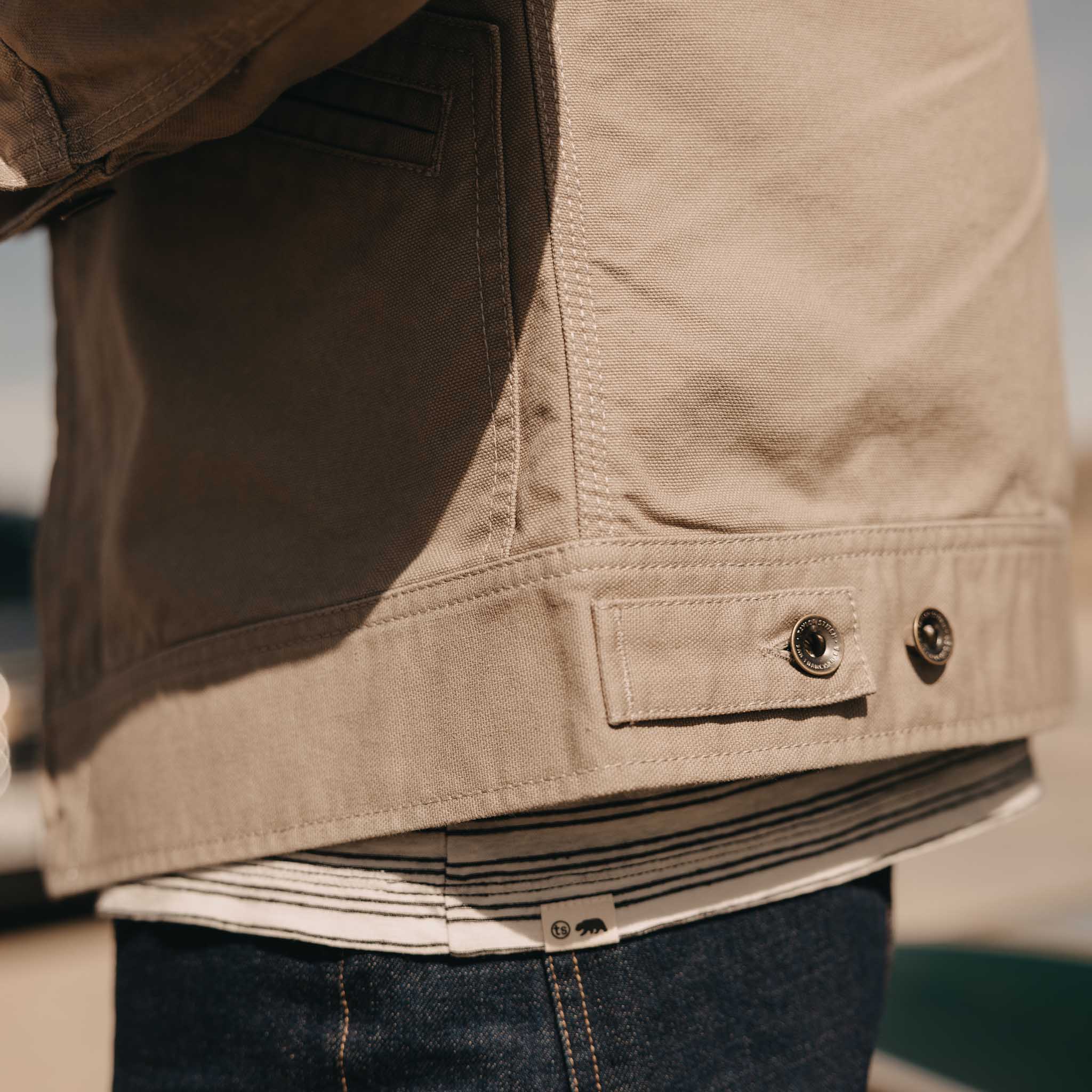 The Shifter Jacket in Baked Soil Canvas | Taylor Stitch