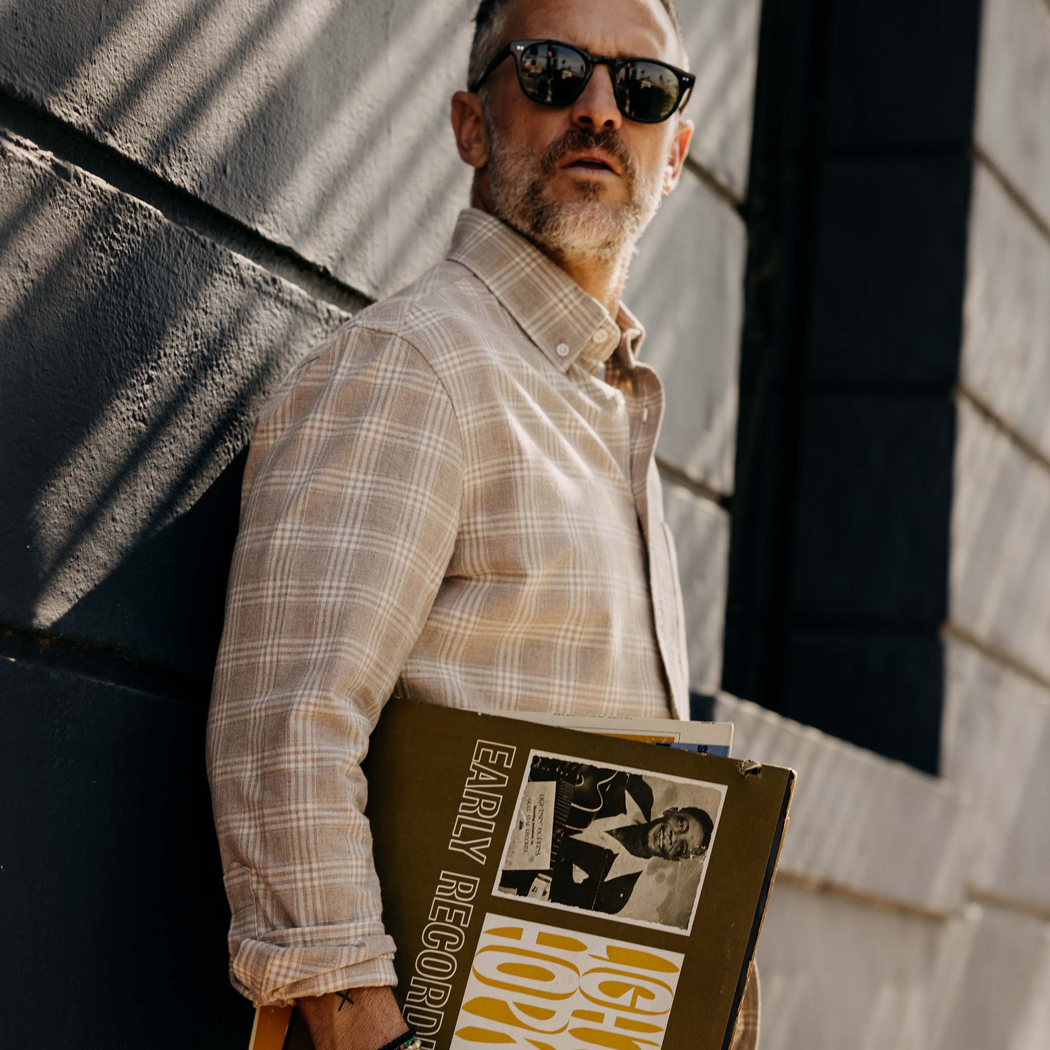 The Jack in Heather Flax Plaid | Taylor Stitch - Classic Men’s Clothing