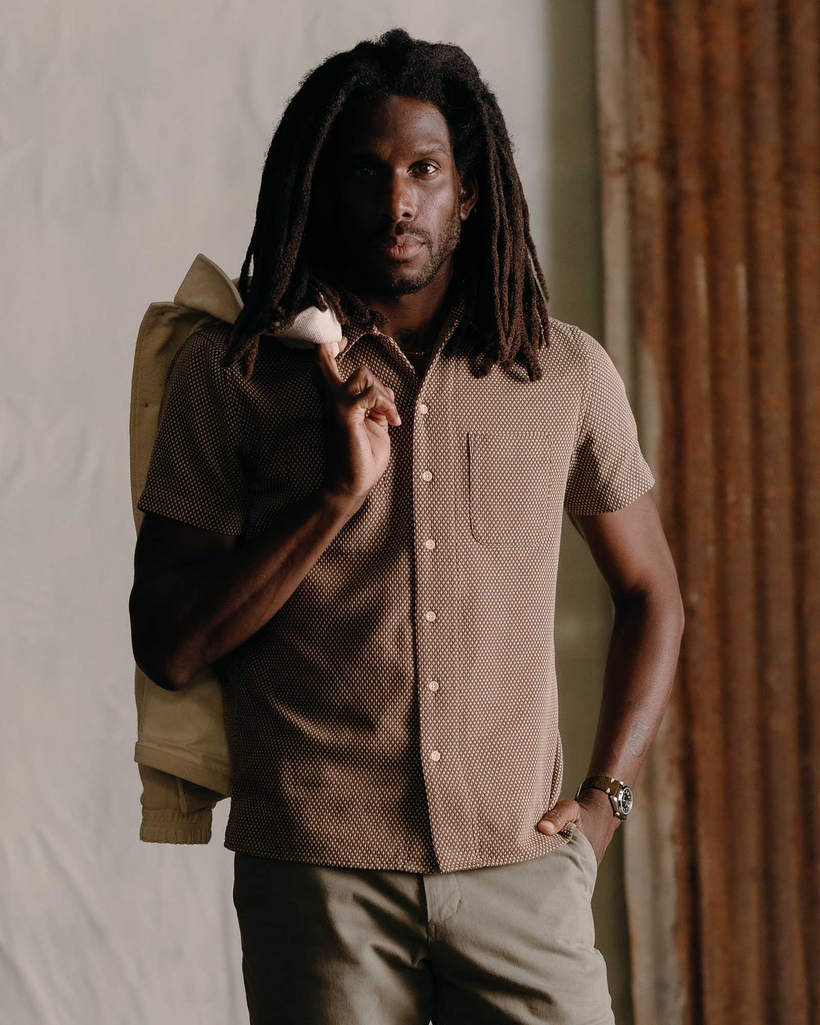 The Conrad Shirt in Cocoa Dobby | Taylor Stitch - Classic Men’s Clothing