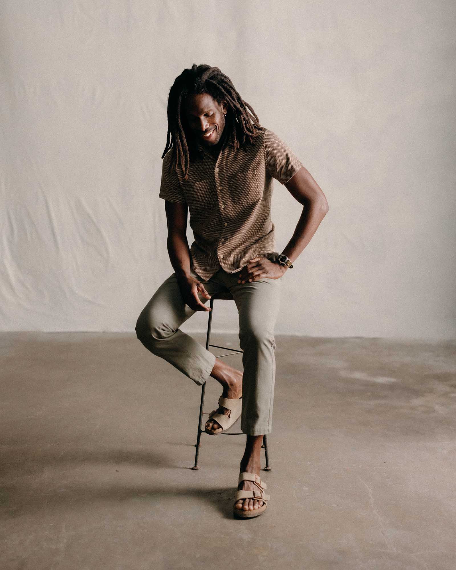 The Conrad Shirt in Cocoa Dobby | Taylor Stitch - Classic Men’s Clothing