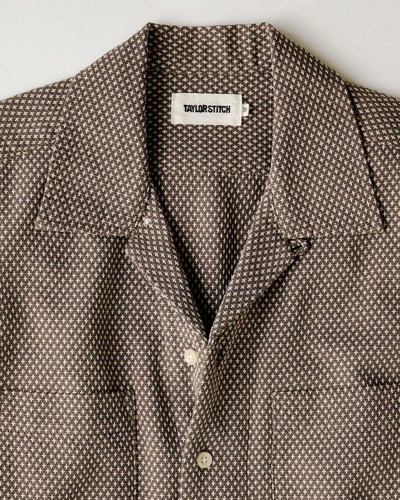 The Conrad Shirt in Cocoa Dobby | Taylor Stitch - Classic Men’s Clothing