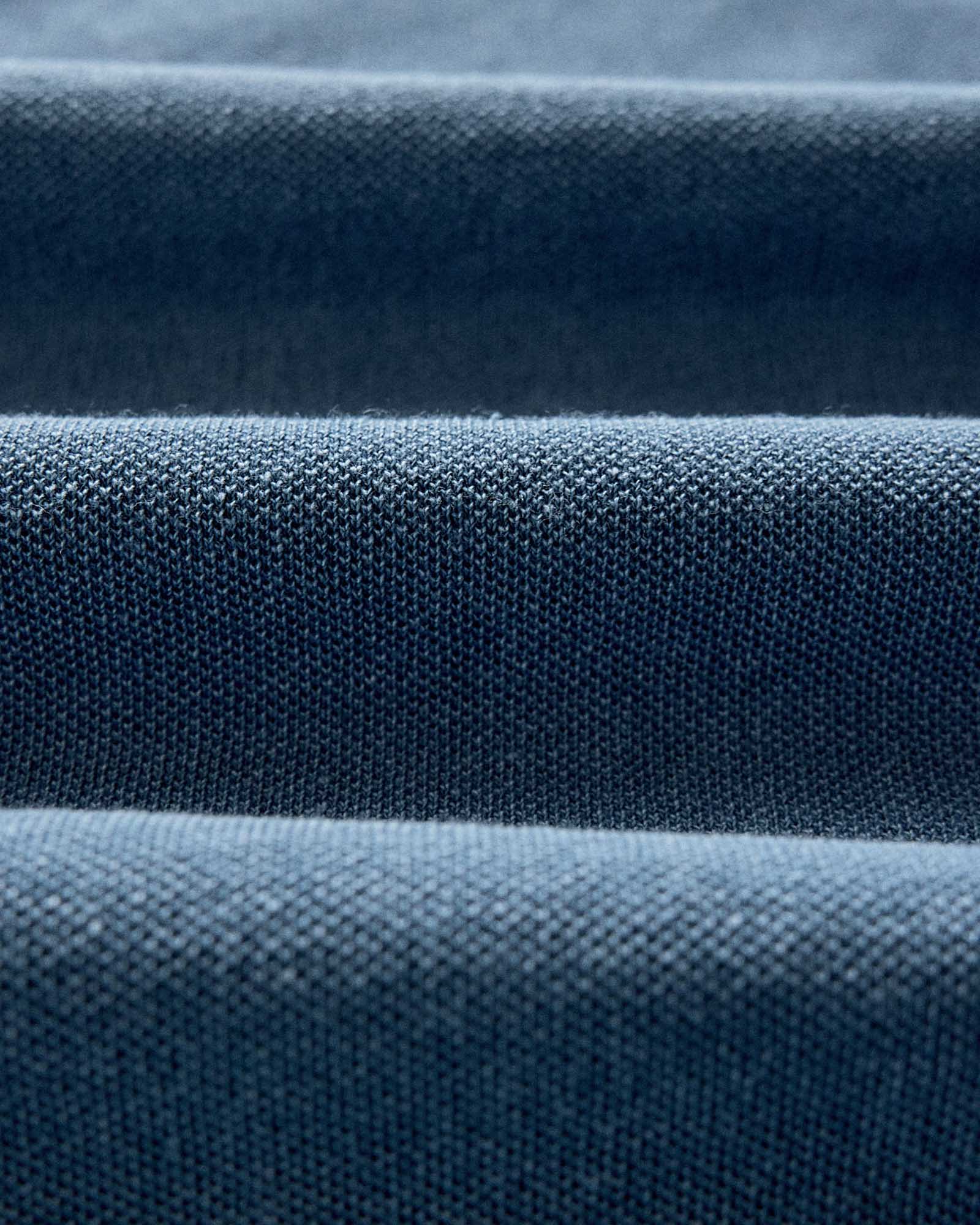 The Pacific Polo in Washed Indigo Pique | Taylor Stitch