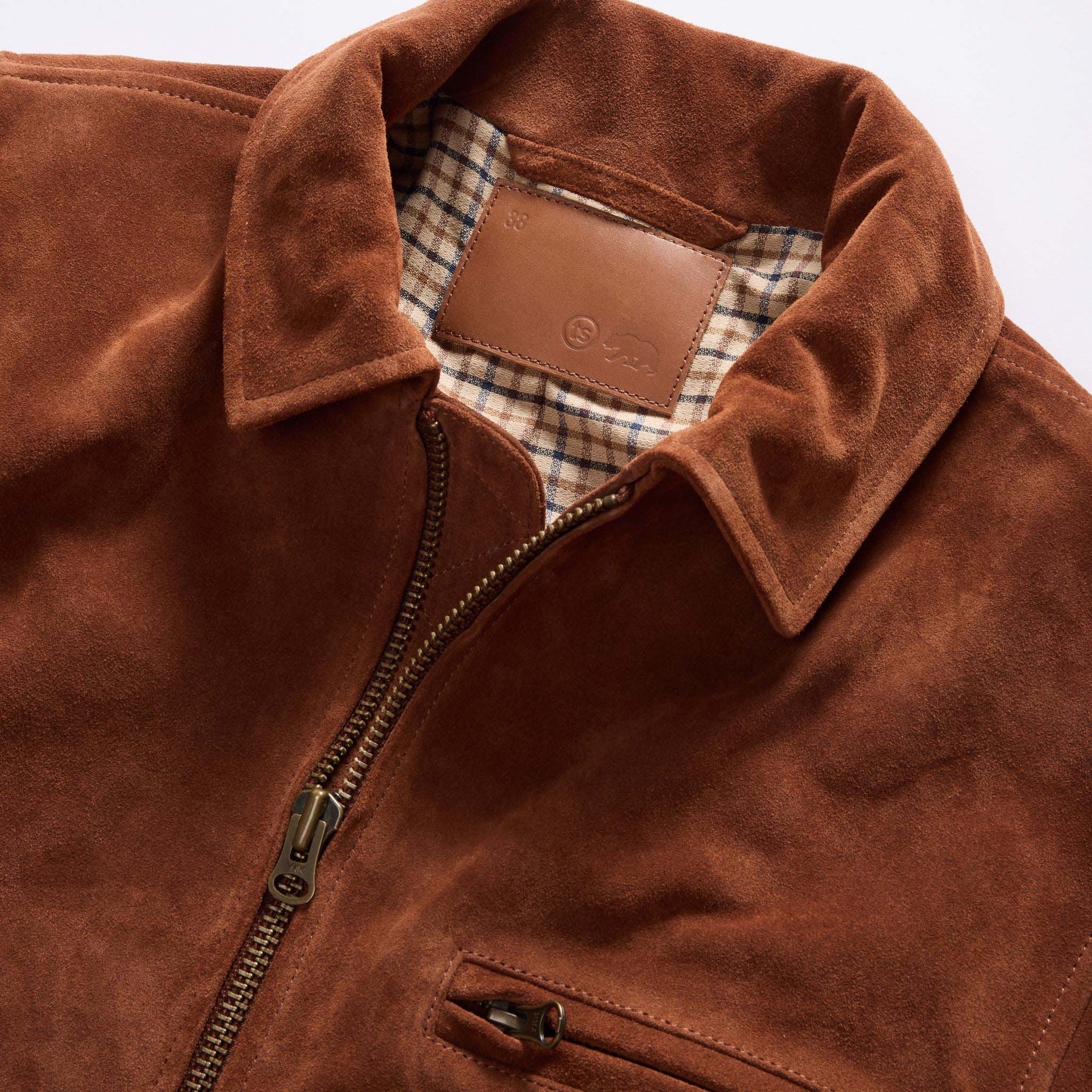 The Wyatt Jacket in Chocolate Suede | Taylor Stitch