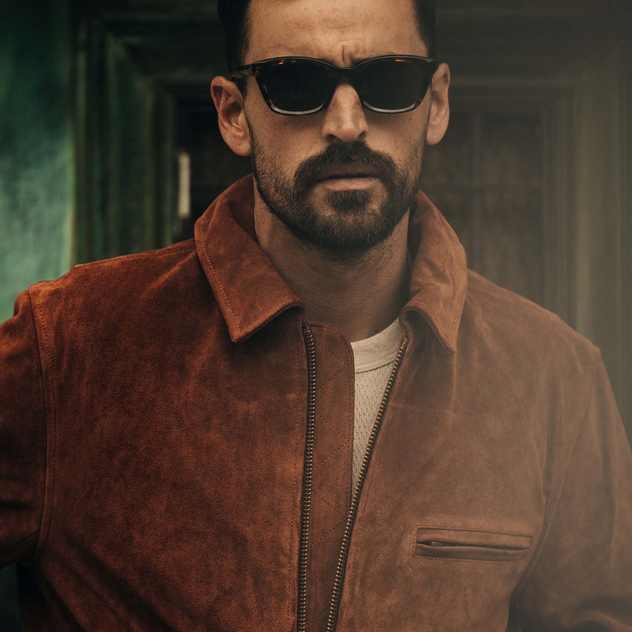 The Wyatt Jacket in Chocolate Suede | Taylor Stitch