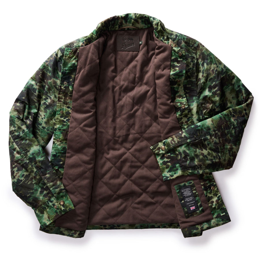 The Venture Jacket in Painted Camo Waxed Canvas | Taylor Stitch