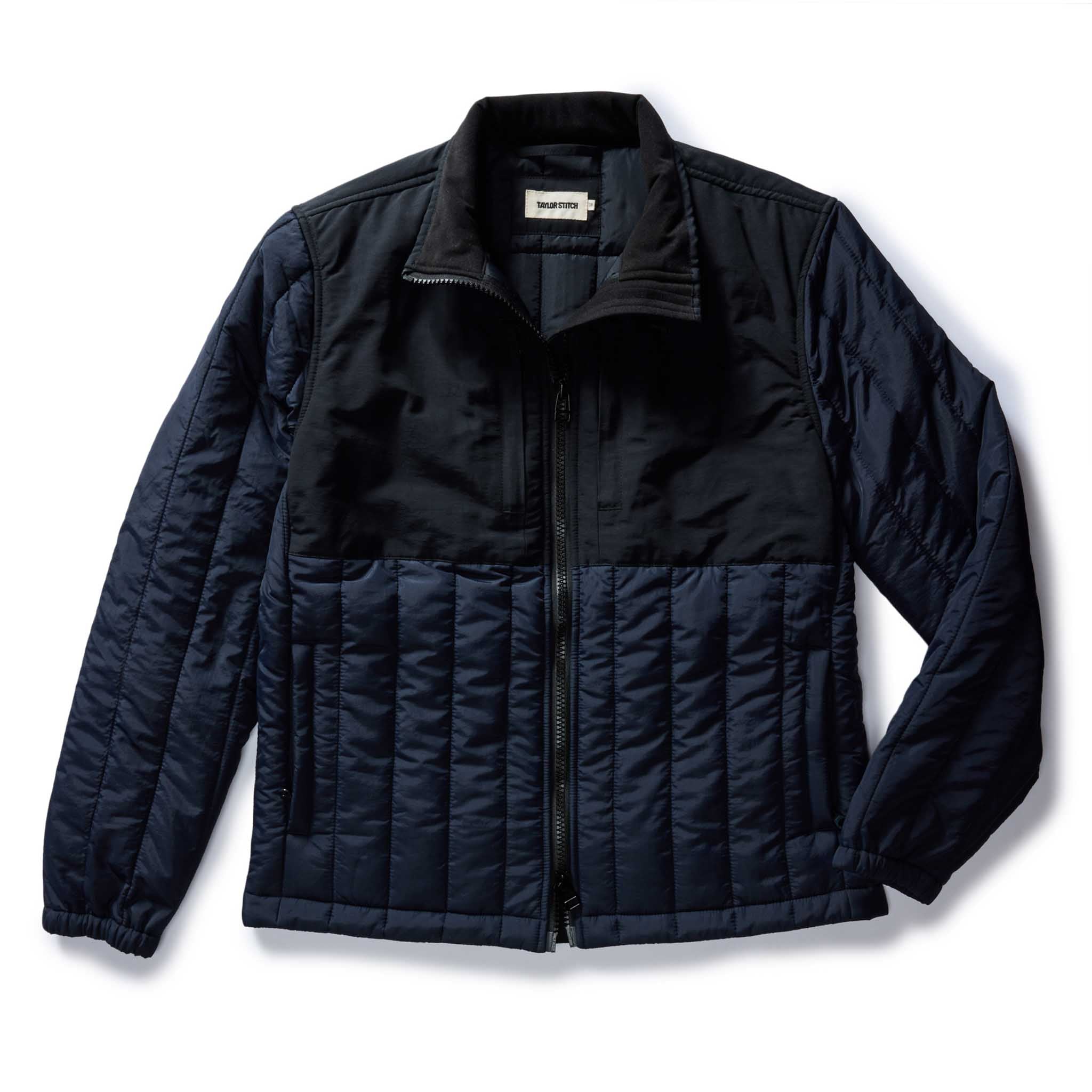 The Ember Jacket in Dark Navy Quilted Nylon | Taylor Stitch