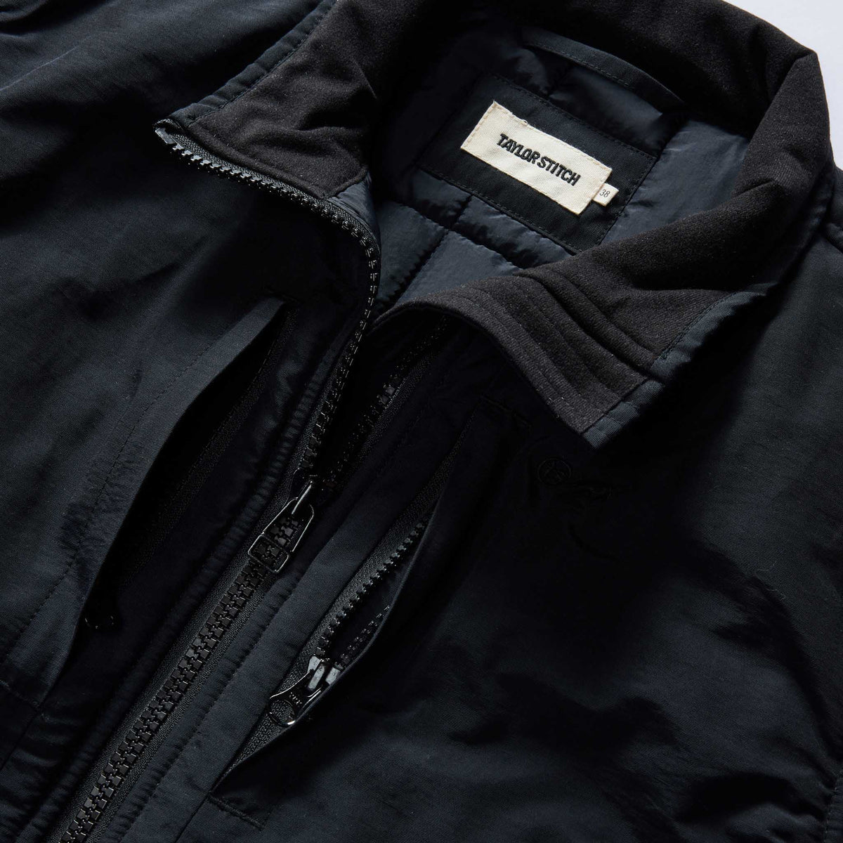 The Ember Jacket in Dark Navy Quilted Nylon | Taylor Stitch