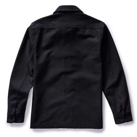 The Good Acre Forge Overshirt in Black Canvas | Taylor Stitch