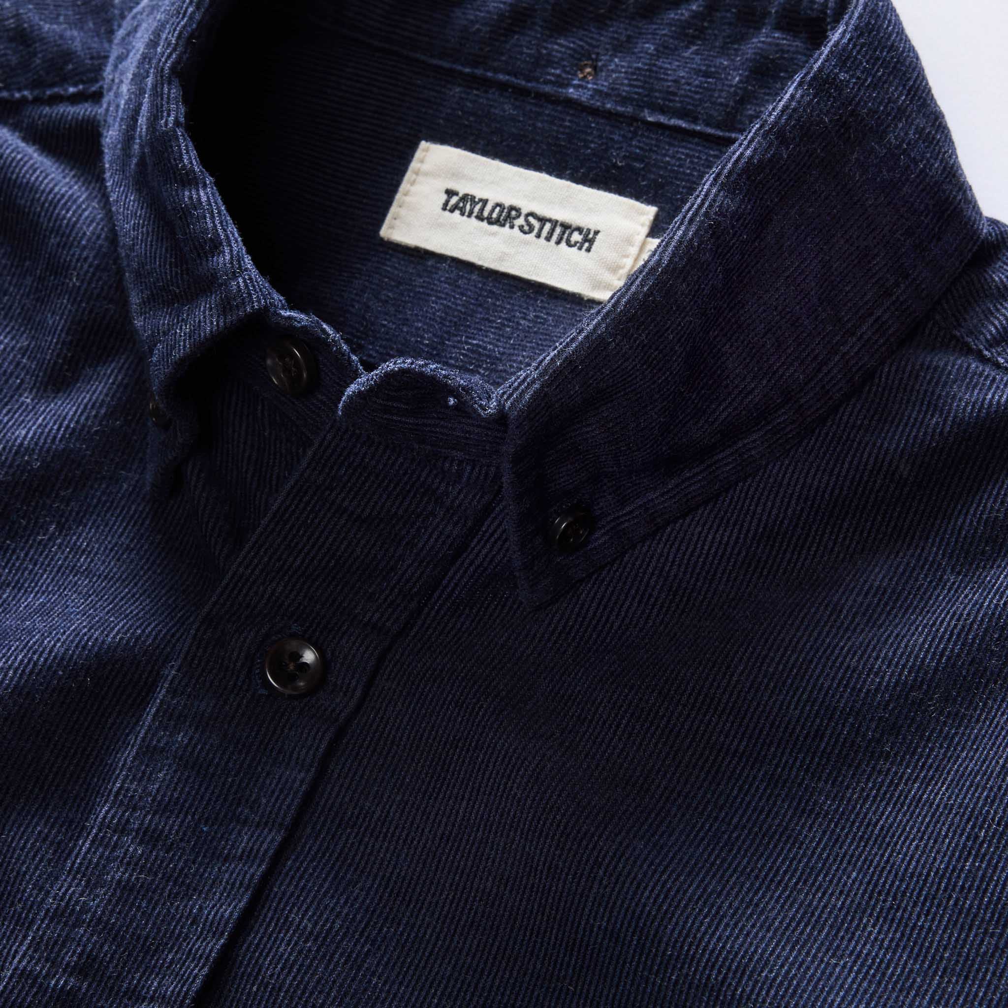 The Jack in Heather Marine Pincord | Taylor Stitch - Classic Men’s Clothing