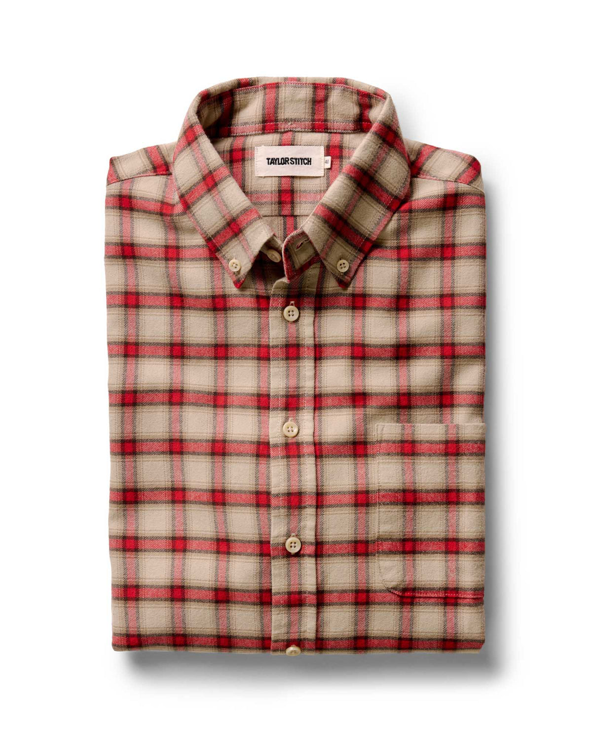 The Jack in Cardinal Plaid Flannel | Taylor Stitch