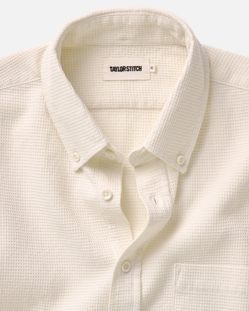 The Jack in Vintage White Waffle | Taylor Stitch