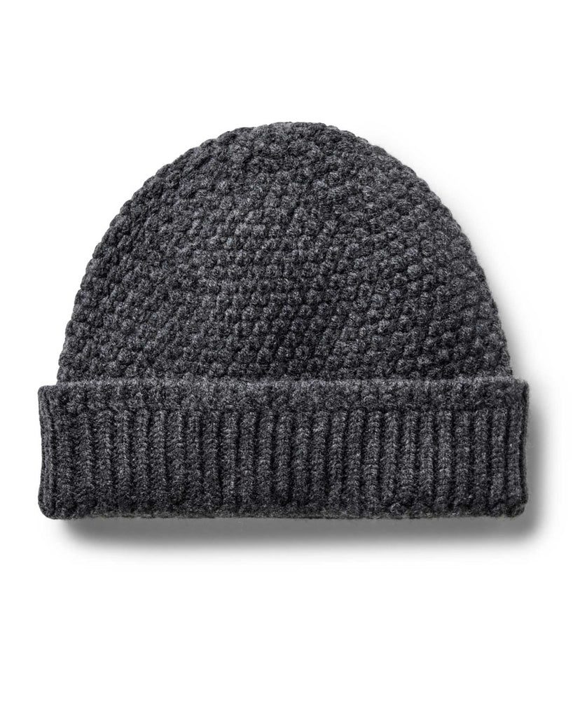 The Fisherman Beanie in Heather Coal | Taylor Stitch