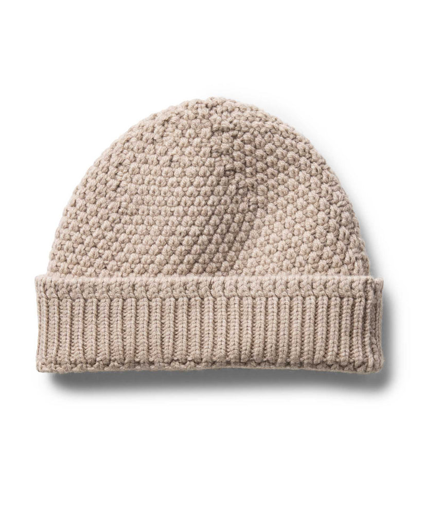 The Fisherman Beanie in Heather Fog | Taylor Stitch