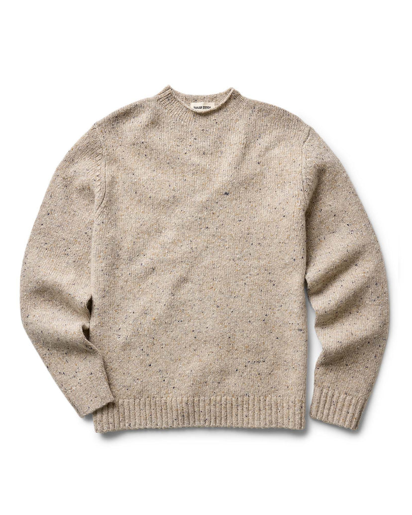 The Seafarer Sweater in Natural Donegal | Taylor Stitch