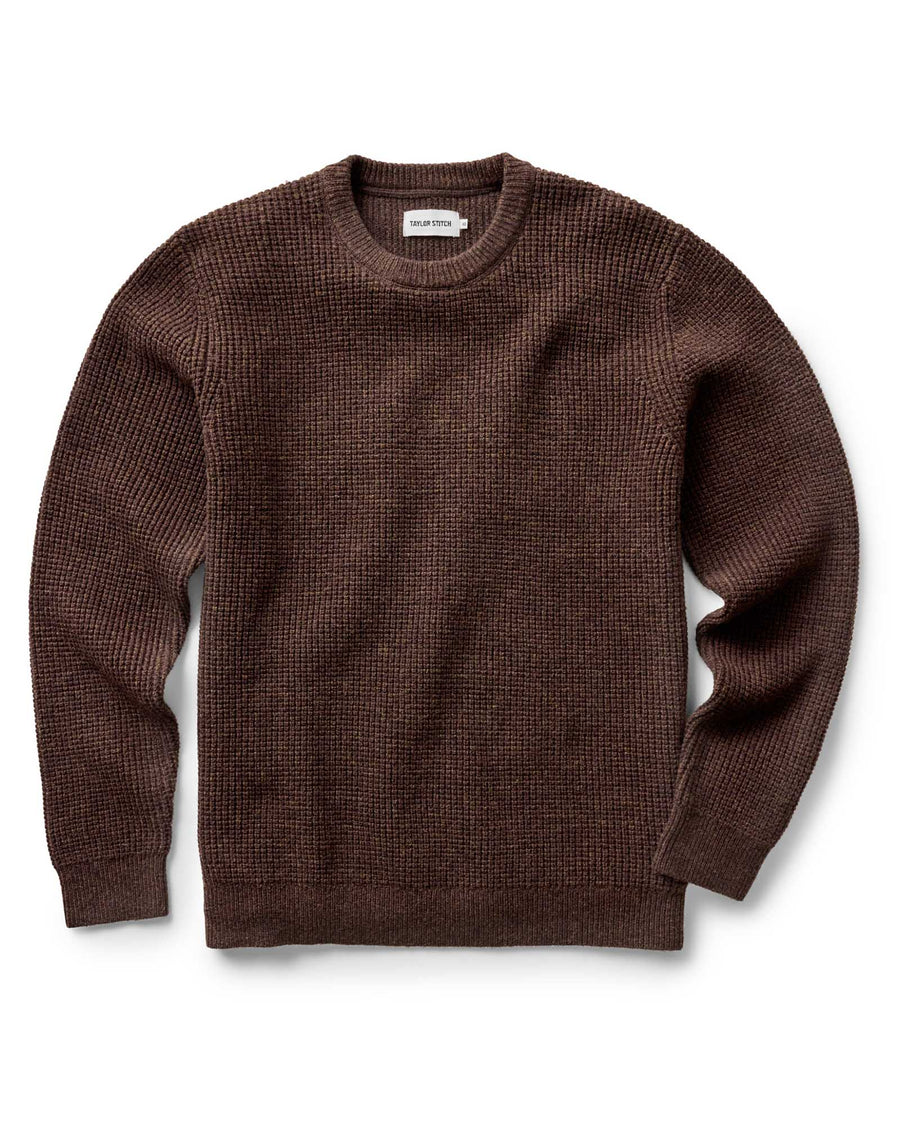 The Sidecountry Crew in Heather Marsh Merino Waffle | Taylor Stitch