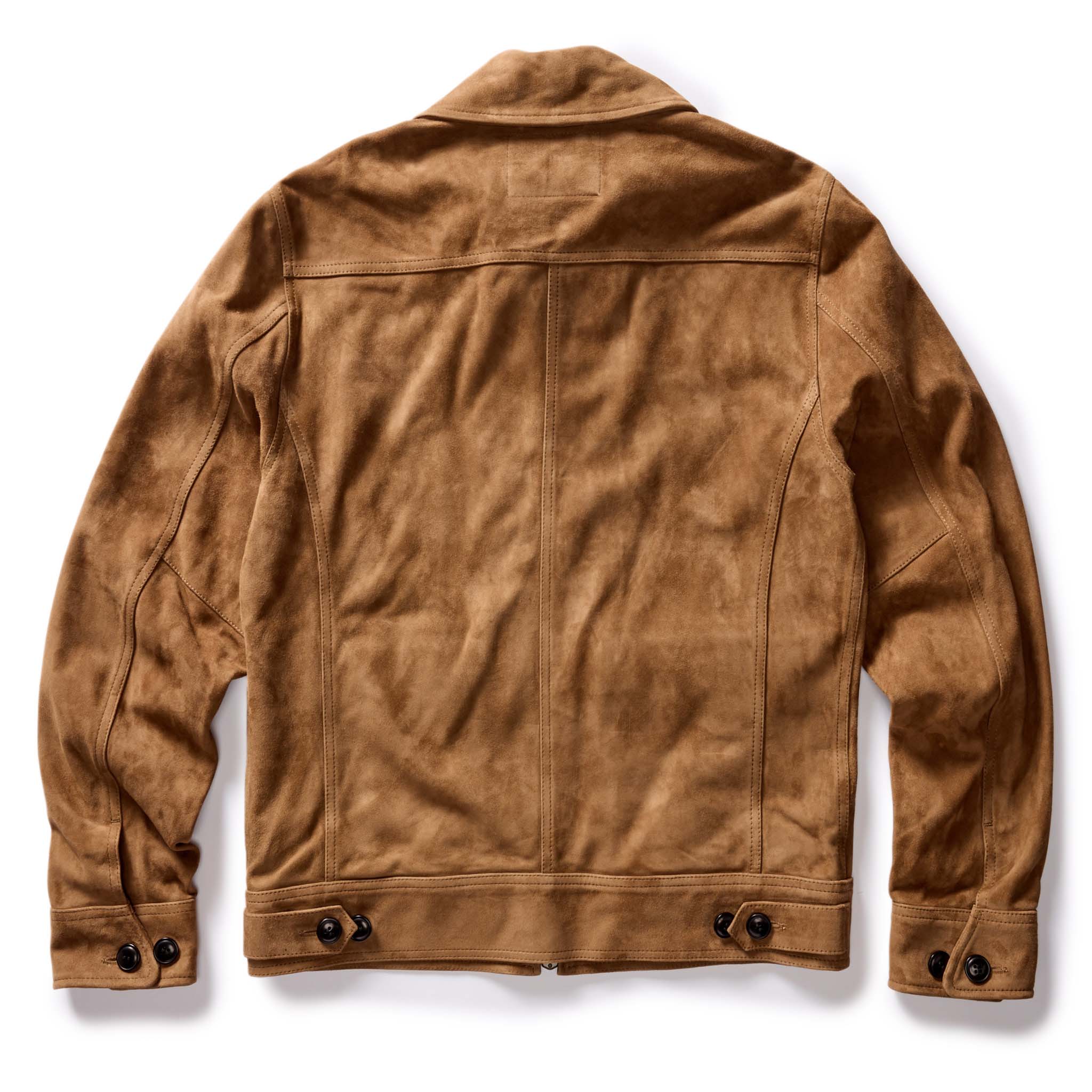 The James Suede Jacket in Vintage Tan | Taylor Stitch