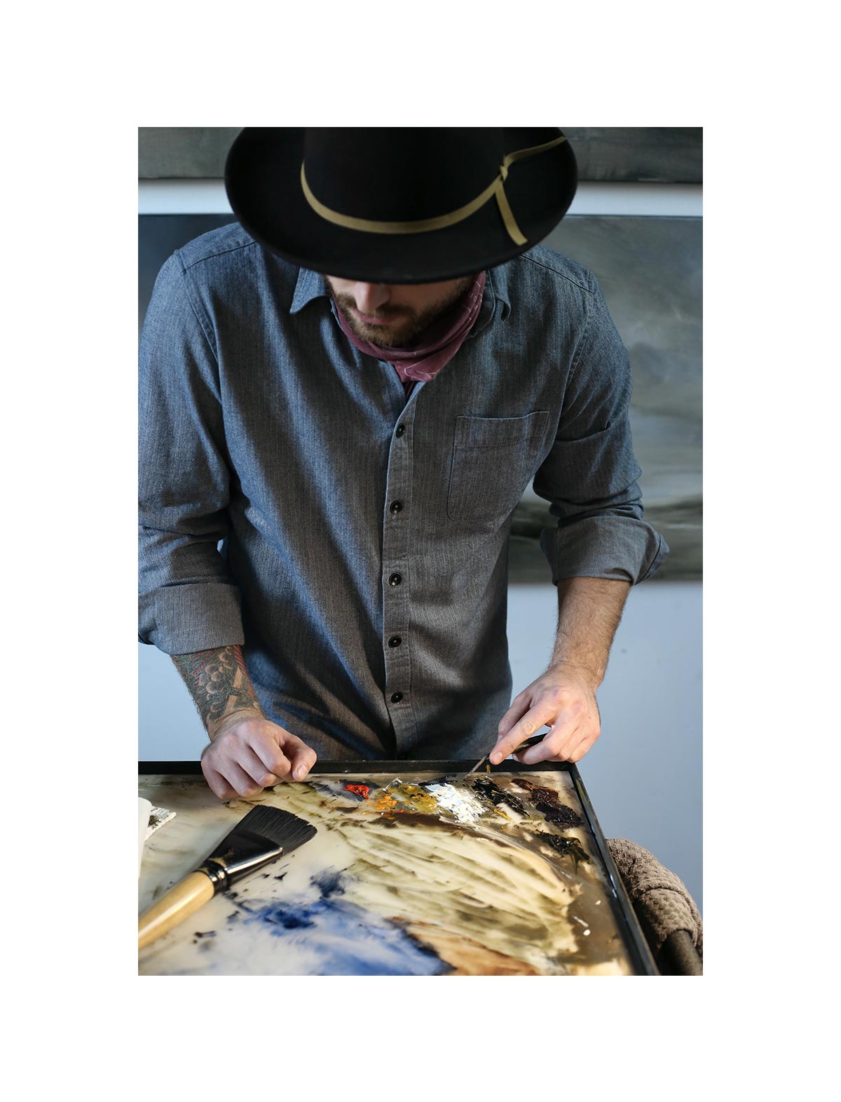 An Interview With Painter Shane Miller | Taylor Stitch Journal