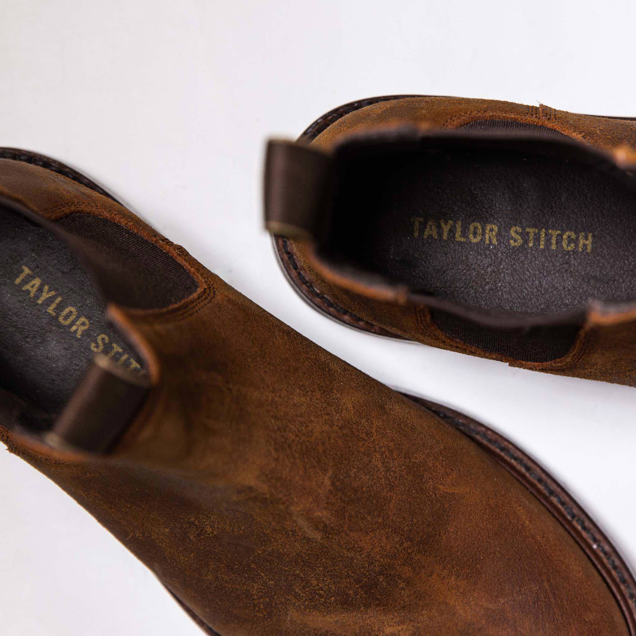 The Ranch Boot in Redwood Waxed Suede | Taylor Stitch